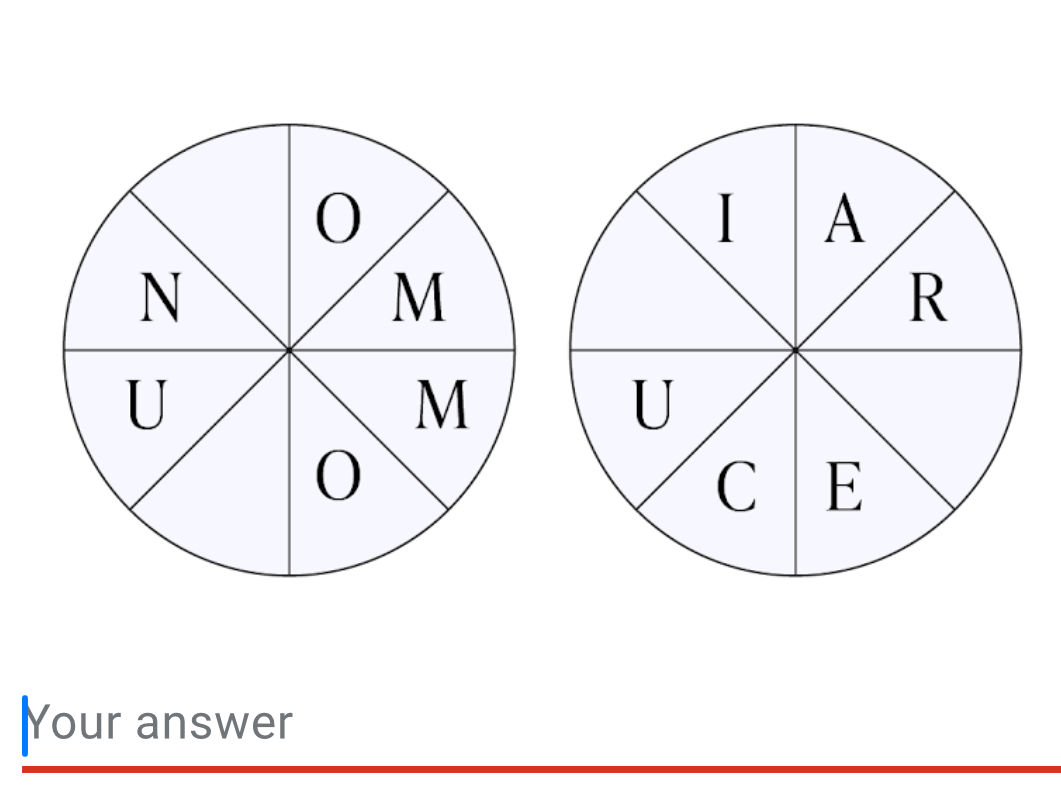 Two circles are shown, each divided into | StudyX