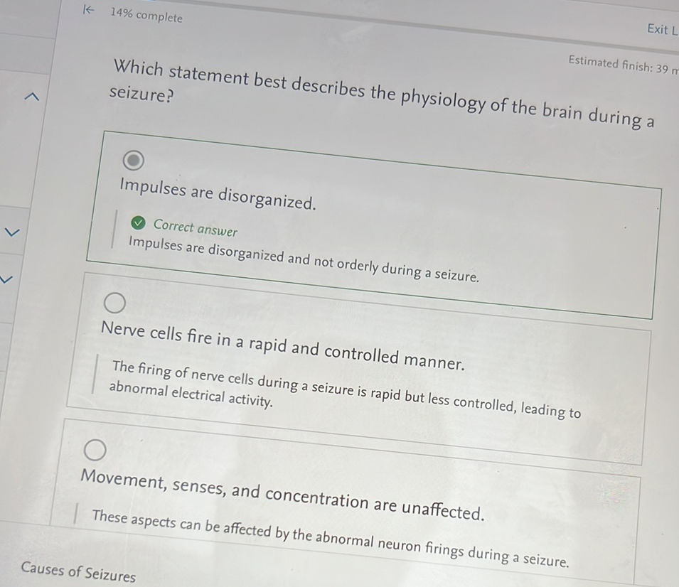 Which statement best describes the | StudyX