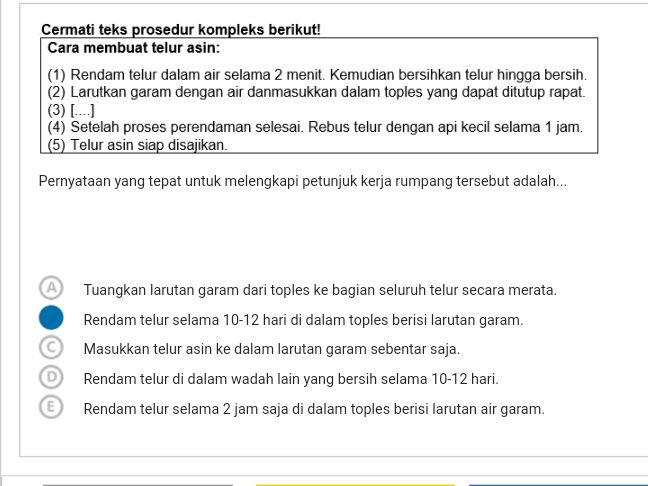 Cermati teks prosedur kompleks berikut! Cara | StudyX