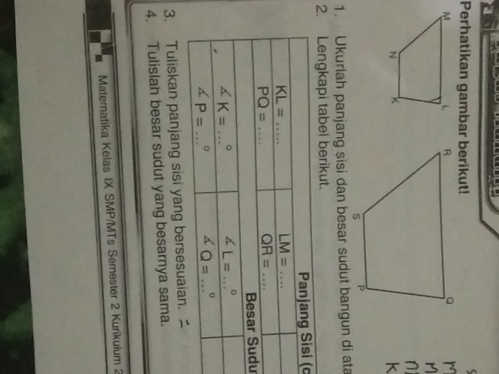 Perhatikan gambar berikut! 1. Ukurlah | StudyX