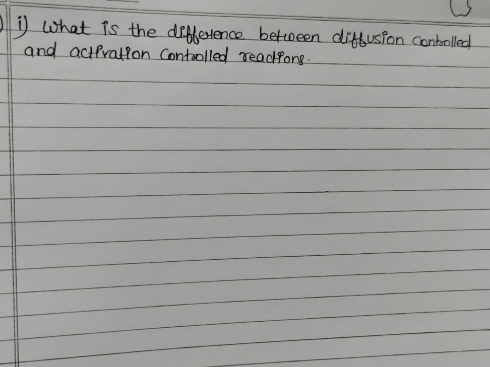 i) What is the difference between diffusion | StudyX