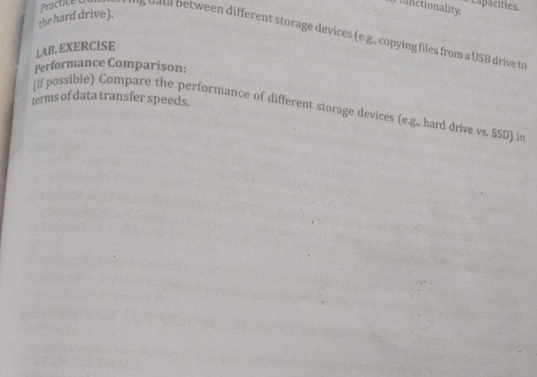 LAB. EXERCISE Performance Comparison: (If | StudyX