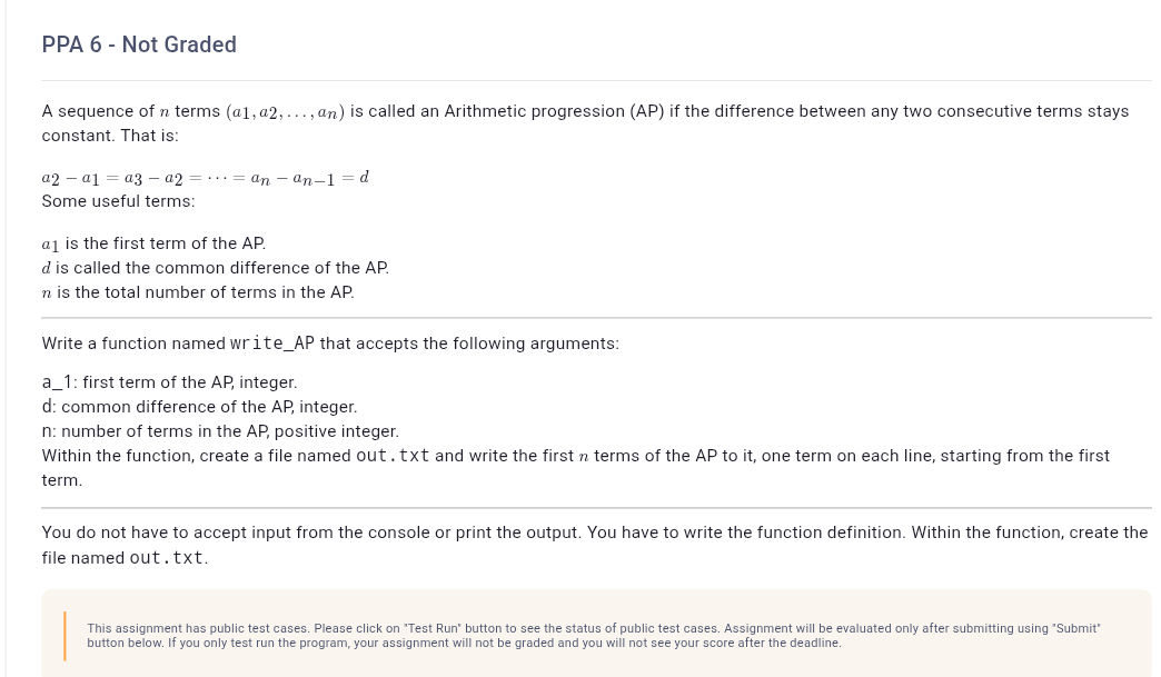 A sequence of *n* terms (a1, a2, ..., an) is | StudyX