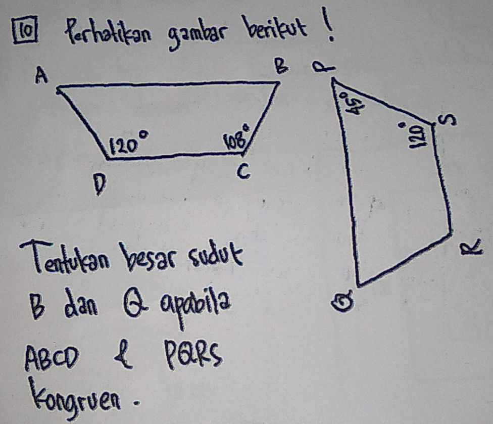 Perhatikan gambar berikut! [Diagram of two | StudyX