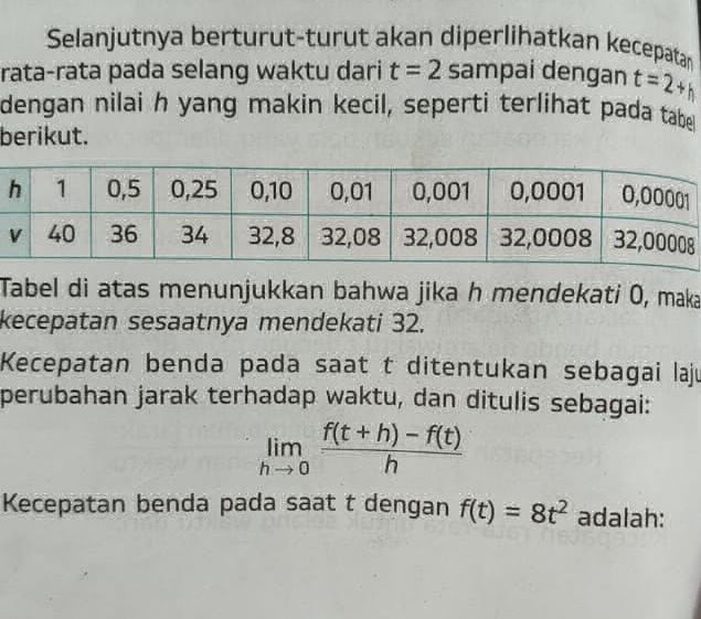 Berikut adalah tabel yang menunjukkan | StudyX