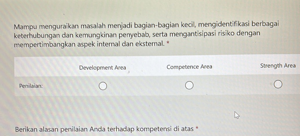 Mampu menguraikan masalah menjadi | StudyX