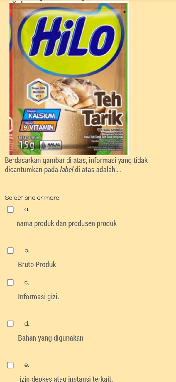 Berdasarkan gambar di atas, informasi yang | StudyX