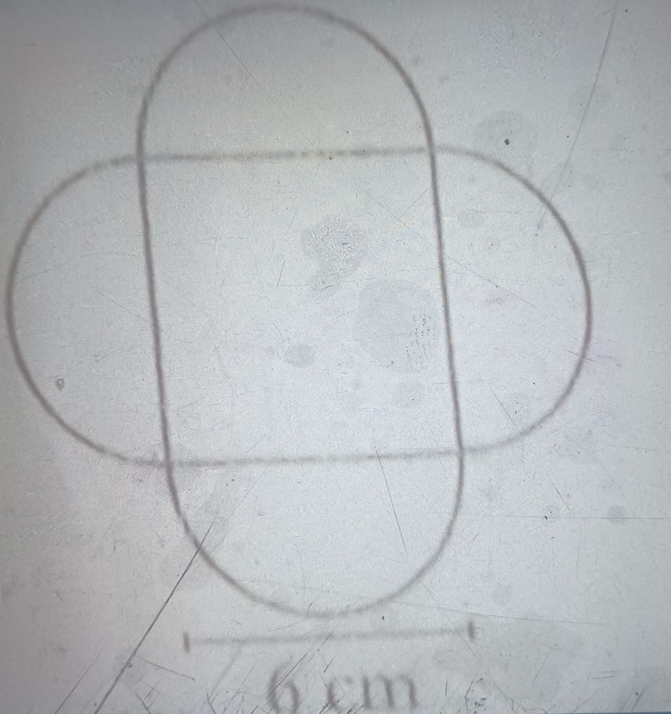 The image shows a geometric shape composed | StudyX