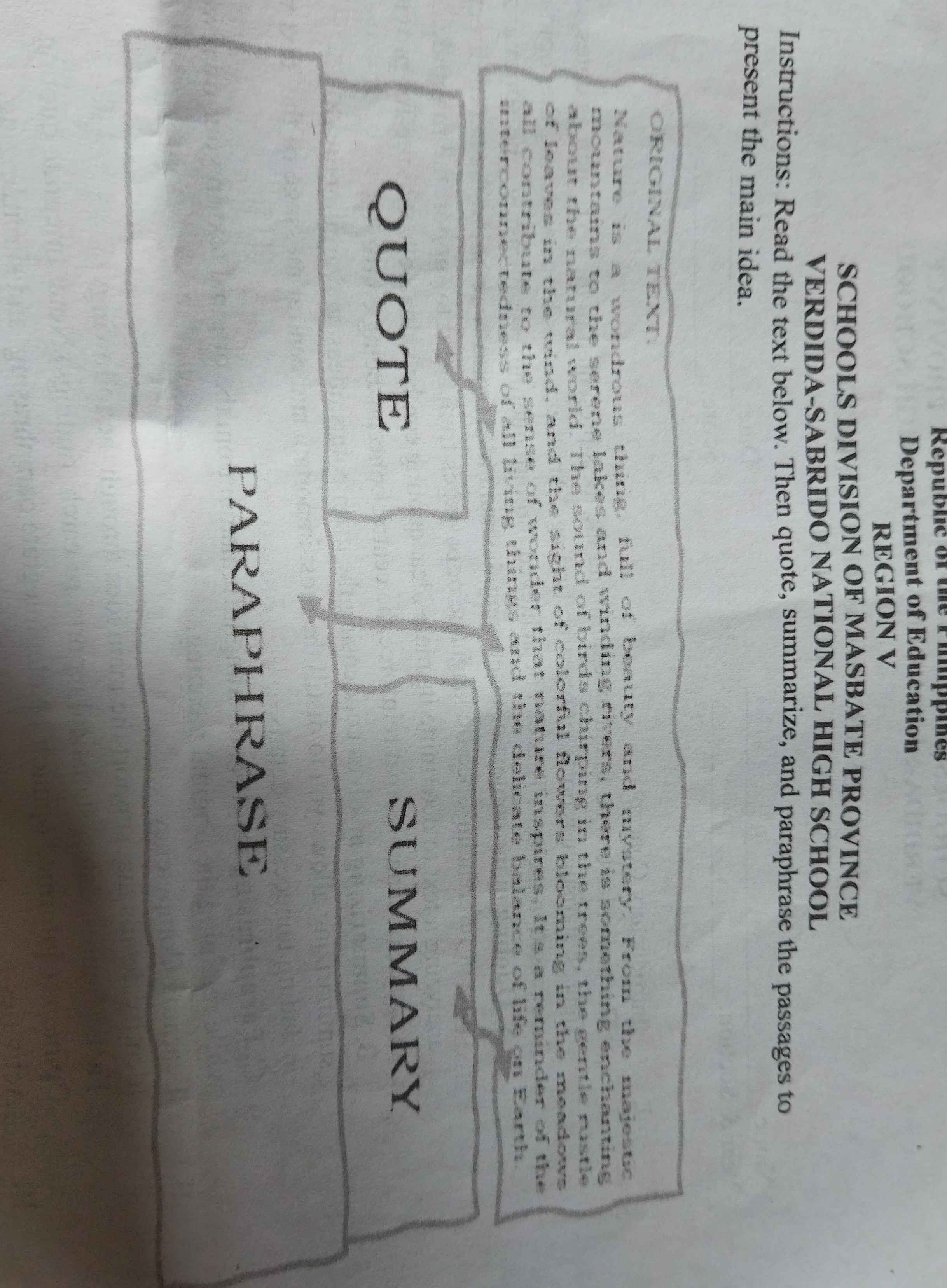 Instructions: Read the text below. Then | StudyX