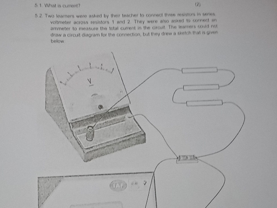 5.1. What is current? 5.2. Two learners | StudyX
