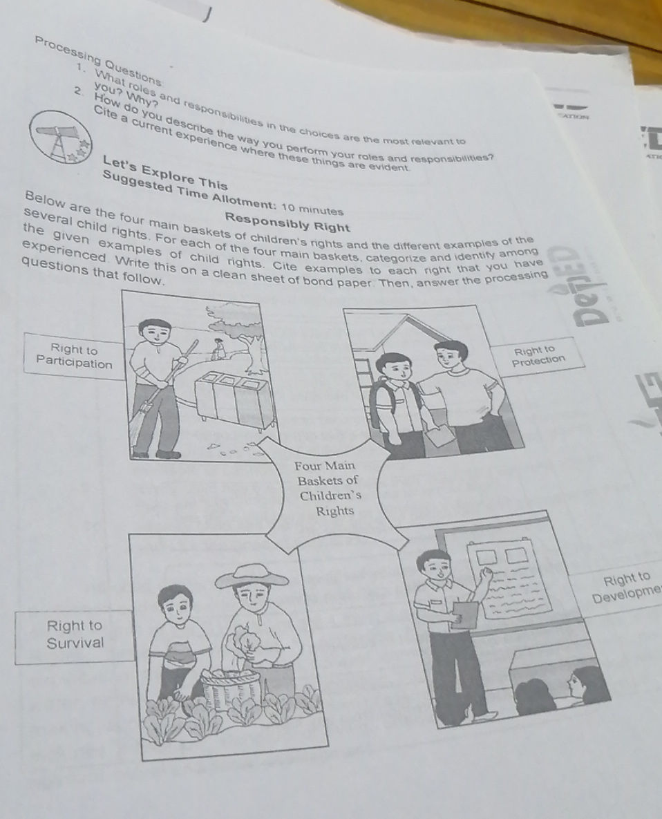 Processing Questions 1. What roles and | StudyX