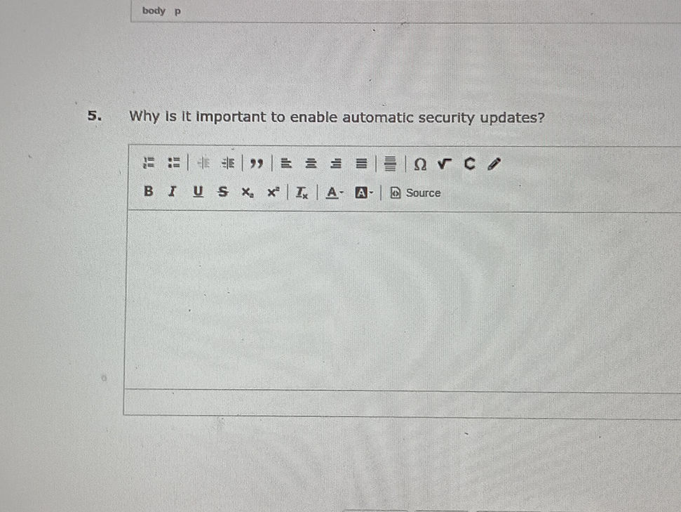 5. Why is it important to enable automatic | StudyX