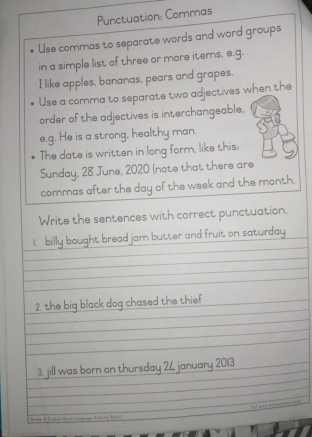Punctuation: Commas * Use commas to | StudyX
