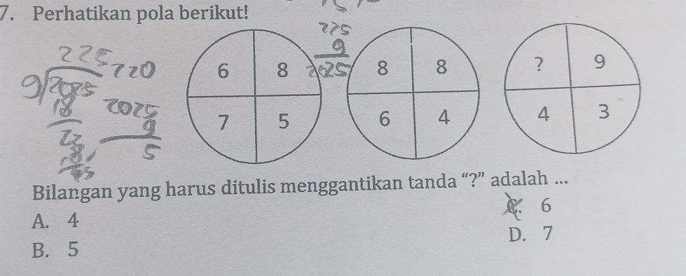 Perhatikan pola berikut! | | | | | StudyX