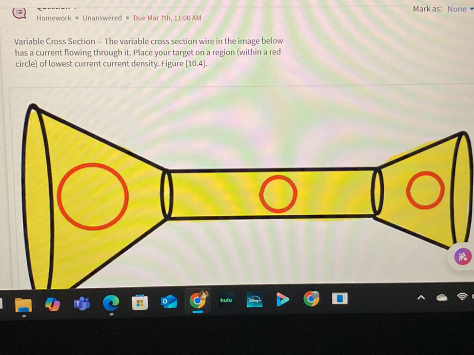 Variable Cross Section -- The variable cross | StudyX