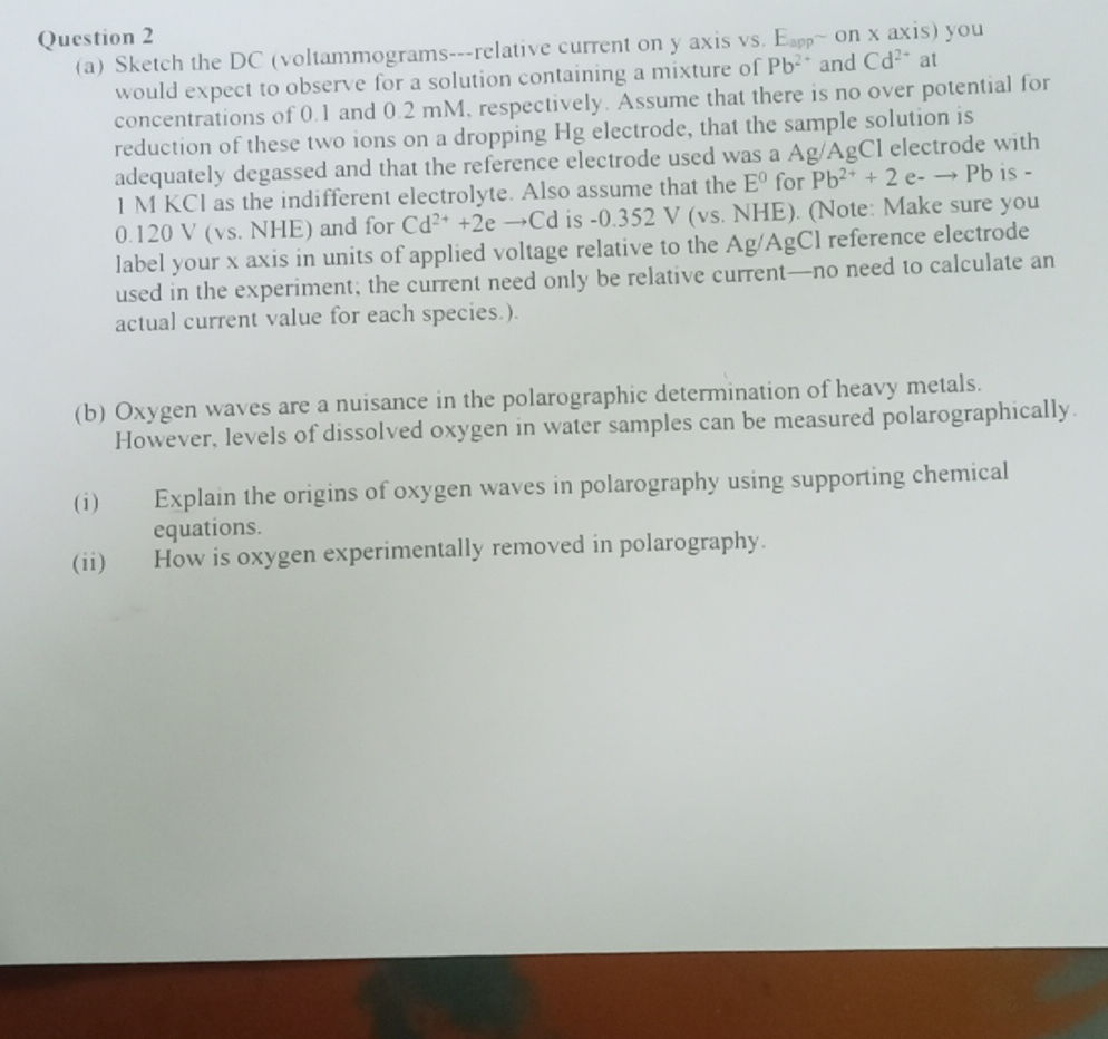Question 2 (a) Sketch the DC | StudyX