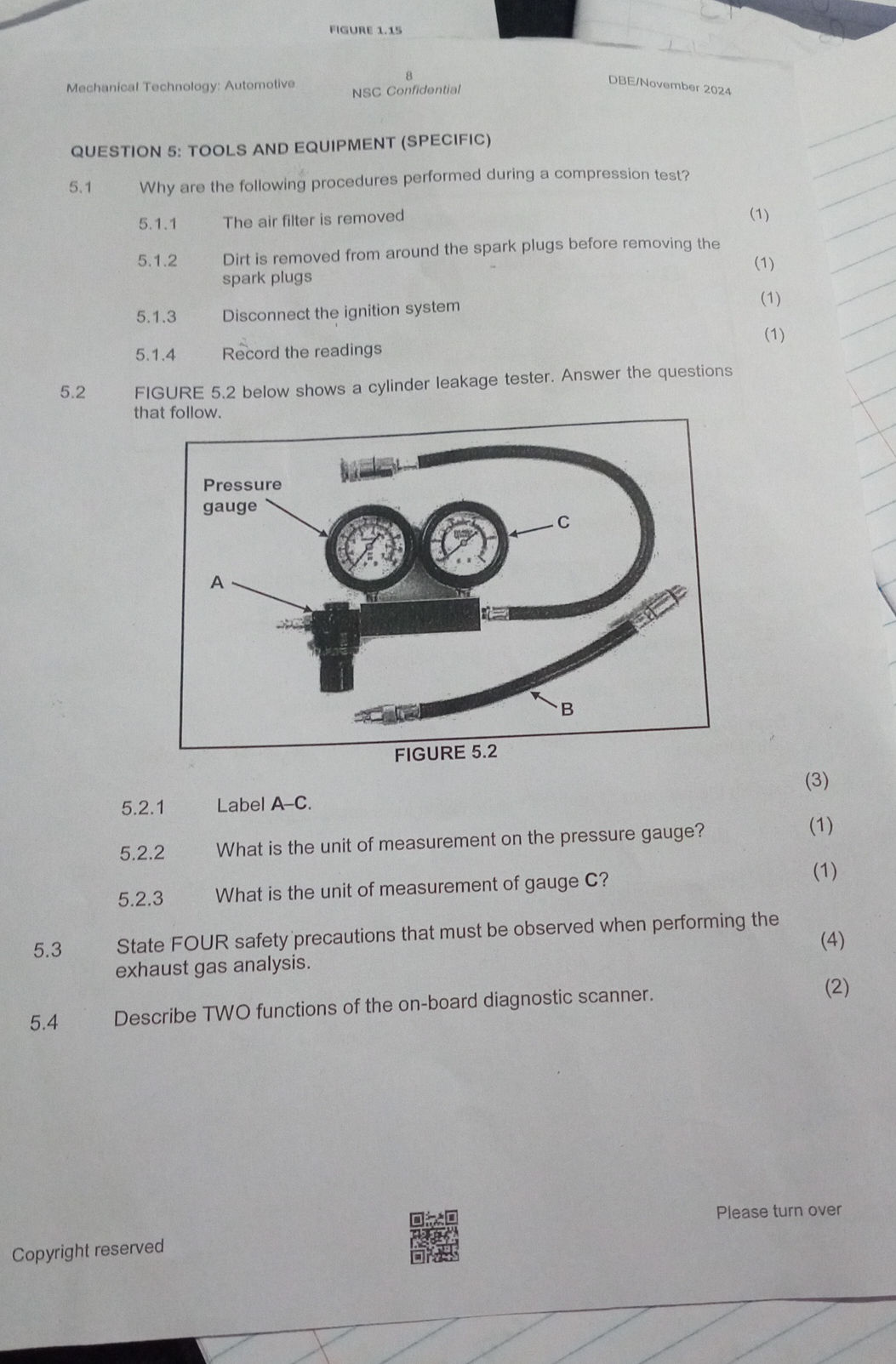 5.1 Why are the following procedures | StudyX