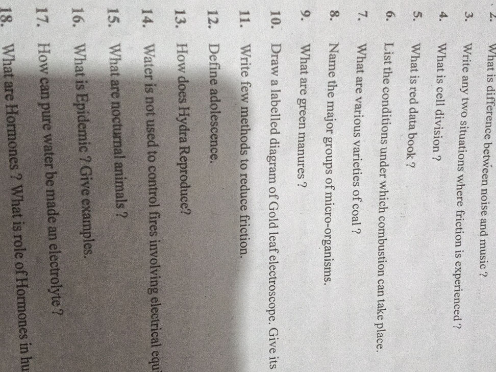 3. What is difference between noise and | StudyX