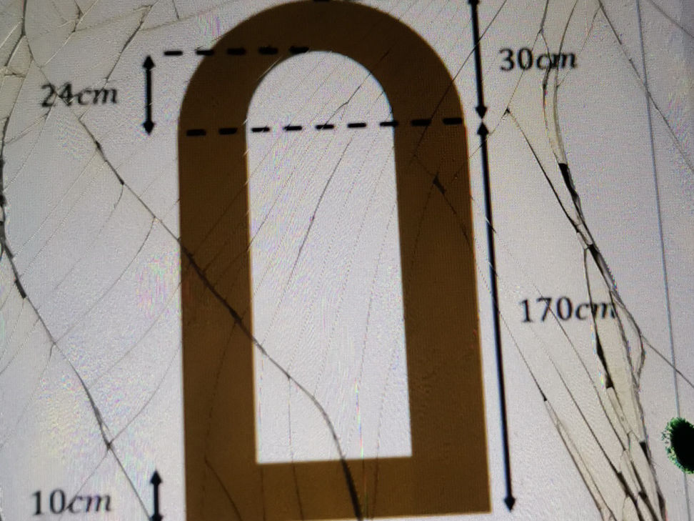 The image shows an arch shape with the | StudyX