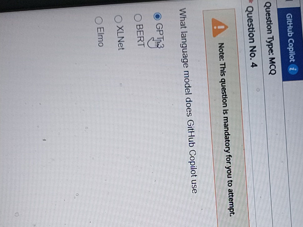 What language model does GitHub Copilot use? | StudyX