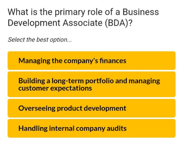 What is the primary role of a Business | StudyX