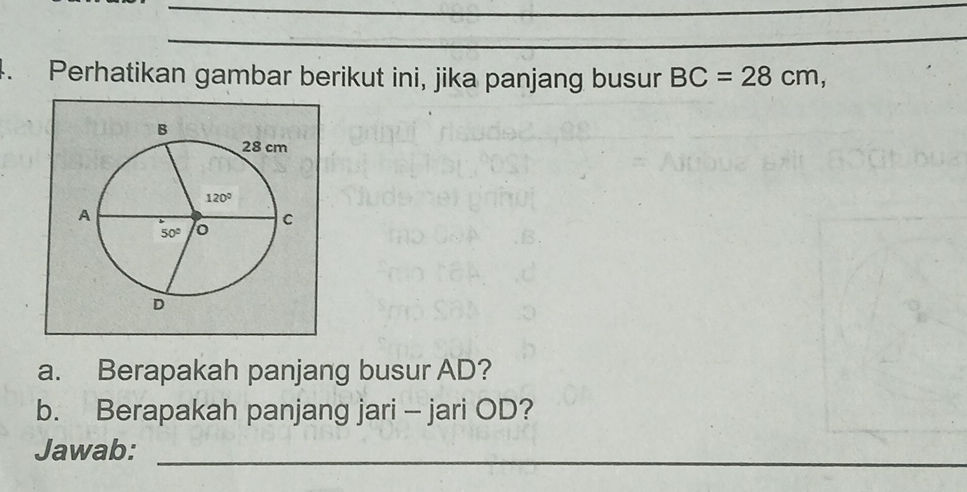 Perhatikan gambar berikut ini, jika panjang | StudyX