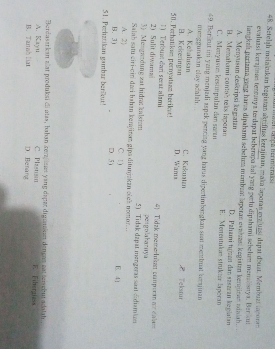 51. Perhatikan gambar berikut! Berdasarkan | StudyX