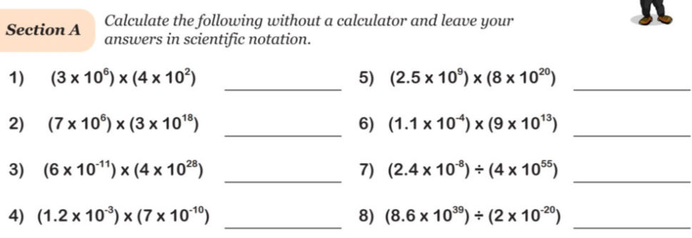Calculate the following without a calculator | StudyX