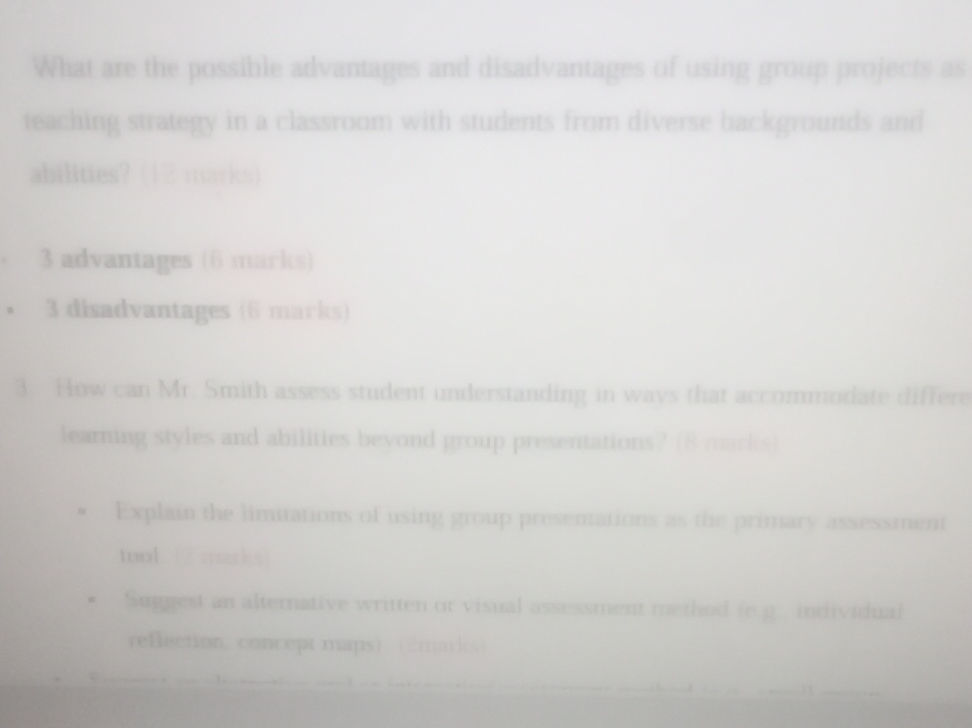 What are the possible advantages and | StudyX