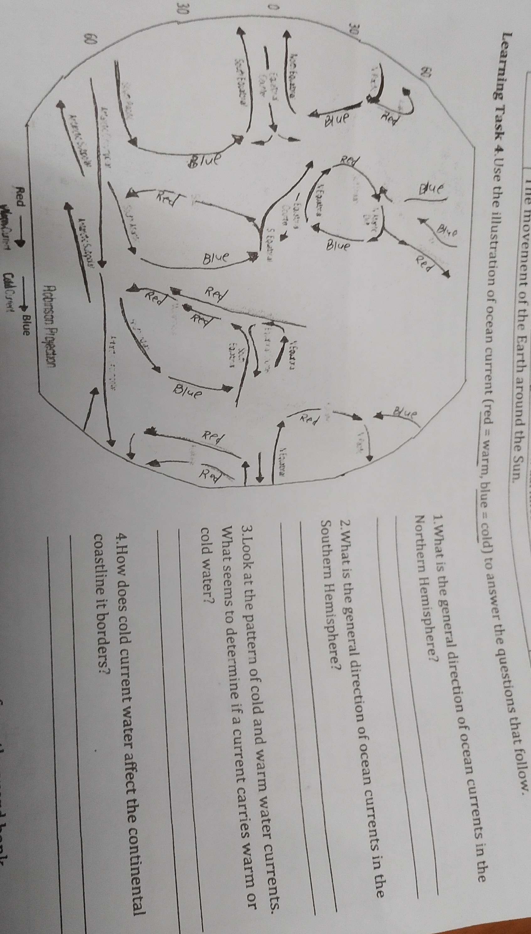 Learning Task 4. Use the illustration of | StudyX