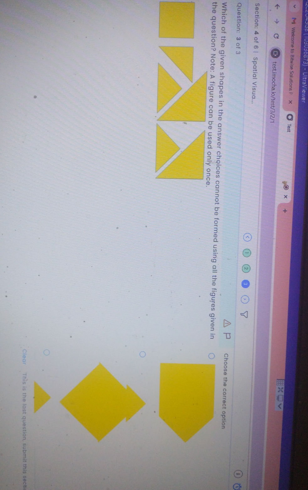 Which of the given shapes in the answer | StudyX