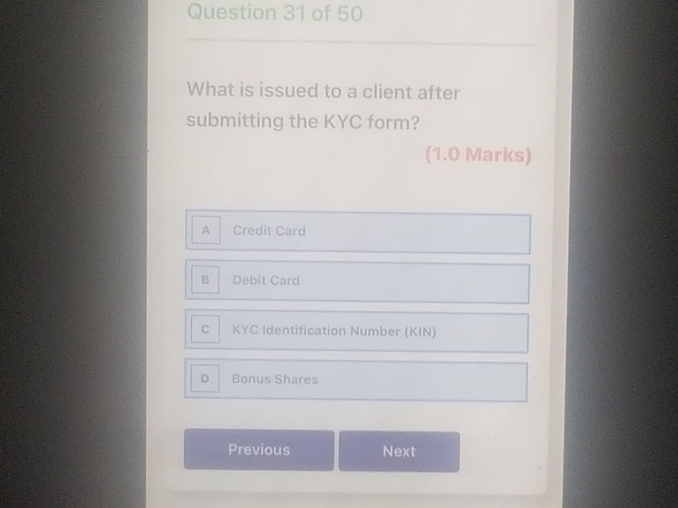 What is issued to a client after submitting | StudyX