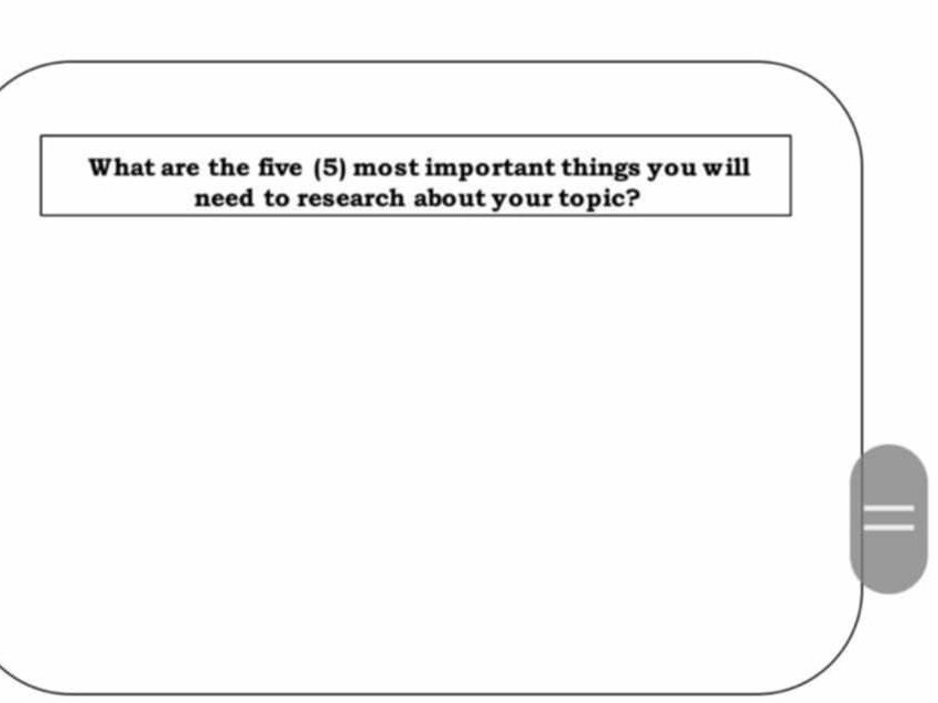 What are the five (5) most important things | StudyX