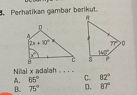 Perhatikan gambar berikut. ![Diagram of two | StudyX