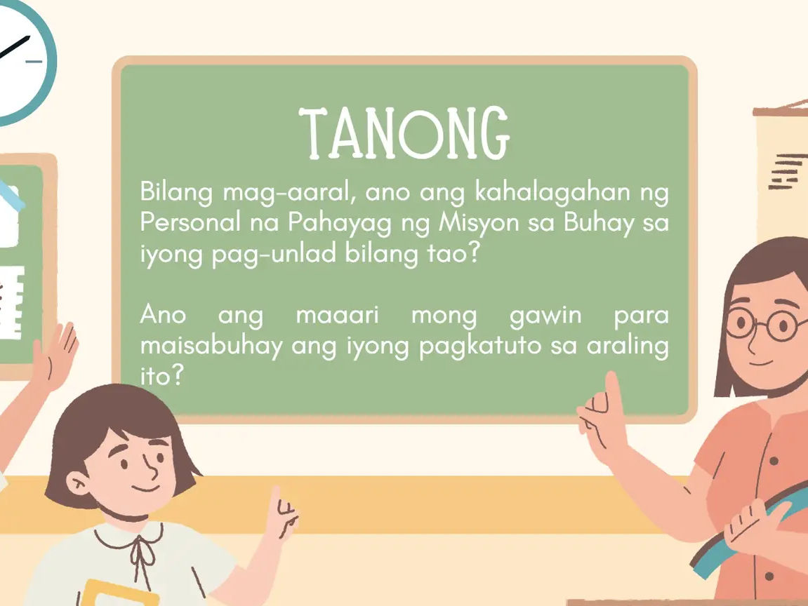 TANONG Bilang mag-aaral, ano ang | StudyX