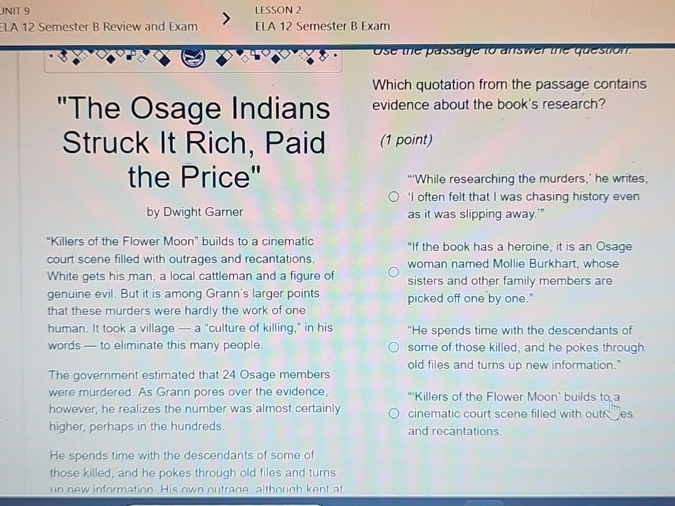 Which quotation from the passage contains | StudyX