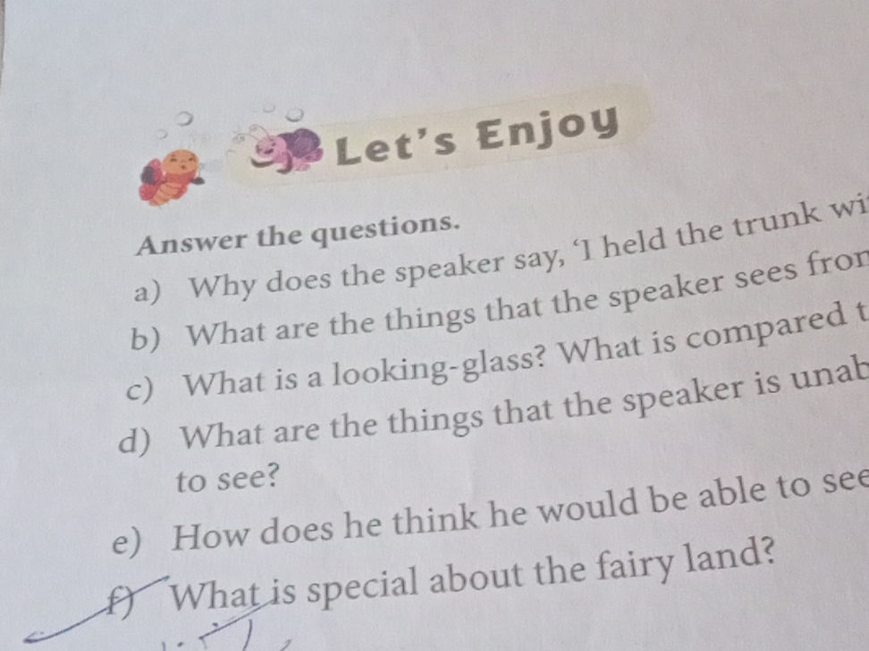 Answer the questions. a) Why does the | StudyX