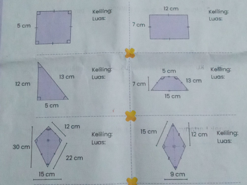 The image shows several geometric shapes | StudyX