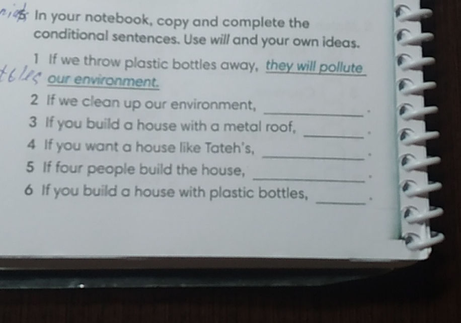 In your notebook, copy and complete the | StudyX