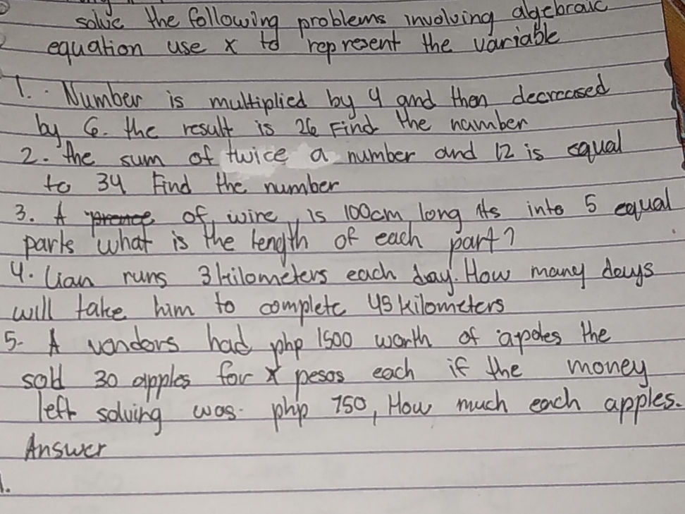 Solve the following problems involving | StudyX