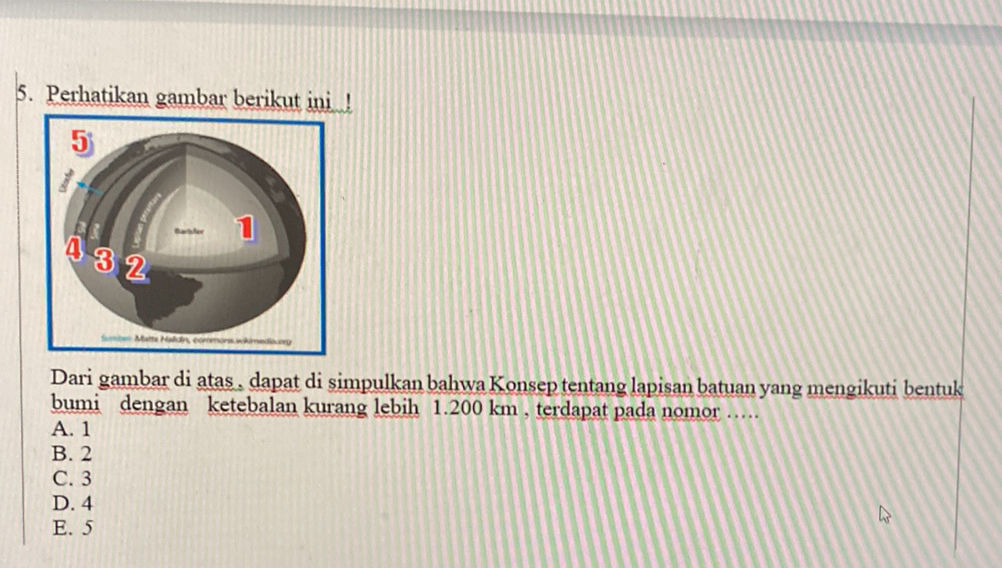 5. Perhatikan gambar berikut ini ! Dari | StudyX