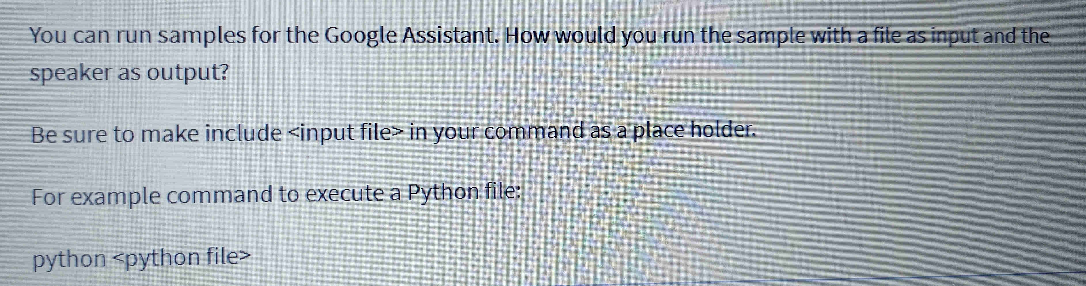 You can run samples for the Google | StudyX