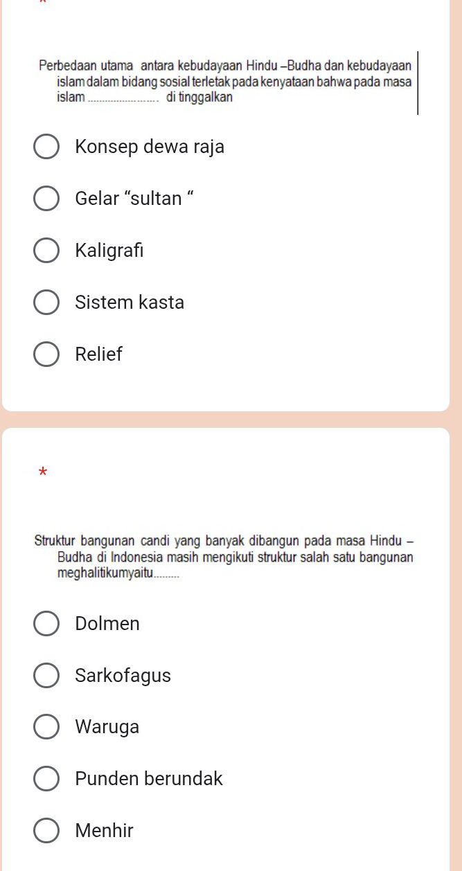 Perbedaan utama antara kebudayaan Hindu | StudyX