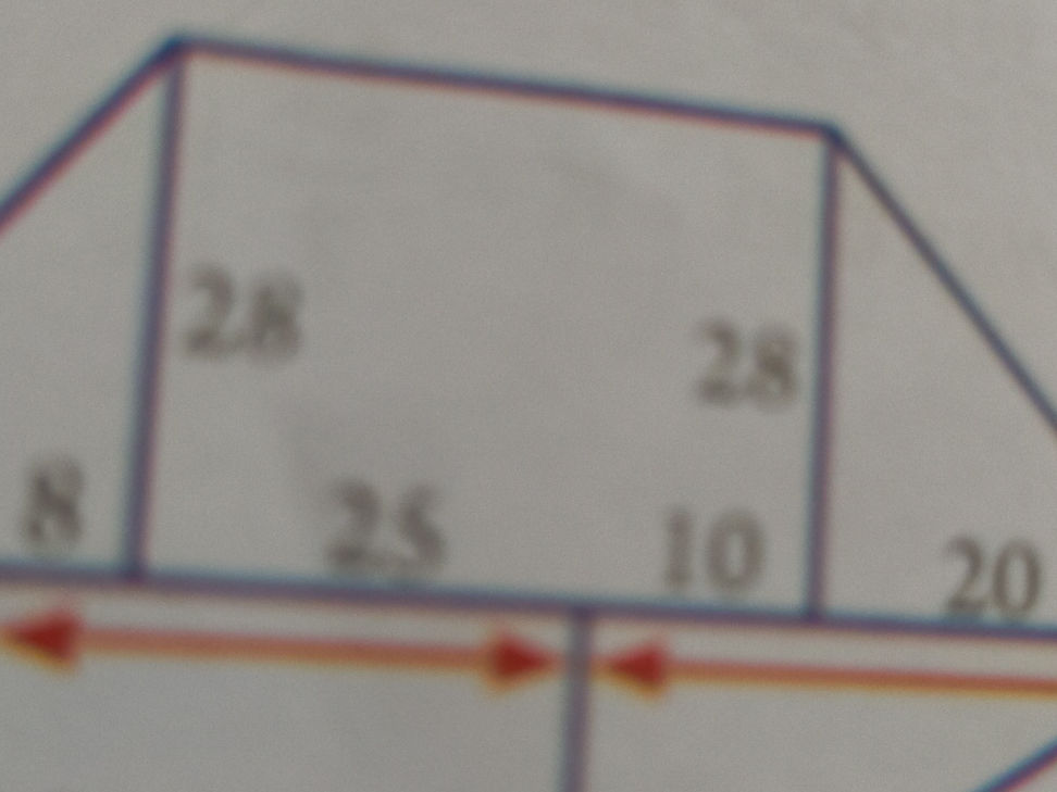 The image shows a composite shape with the | StudyX