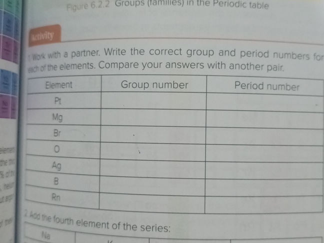 Work with a partner. Write the correct group | StudyX