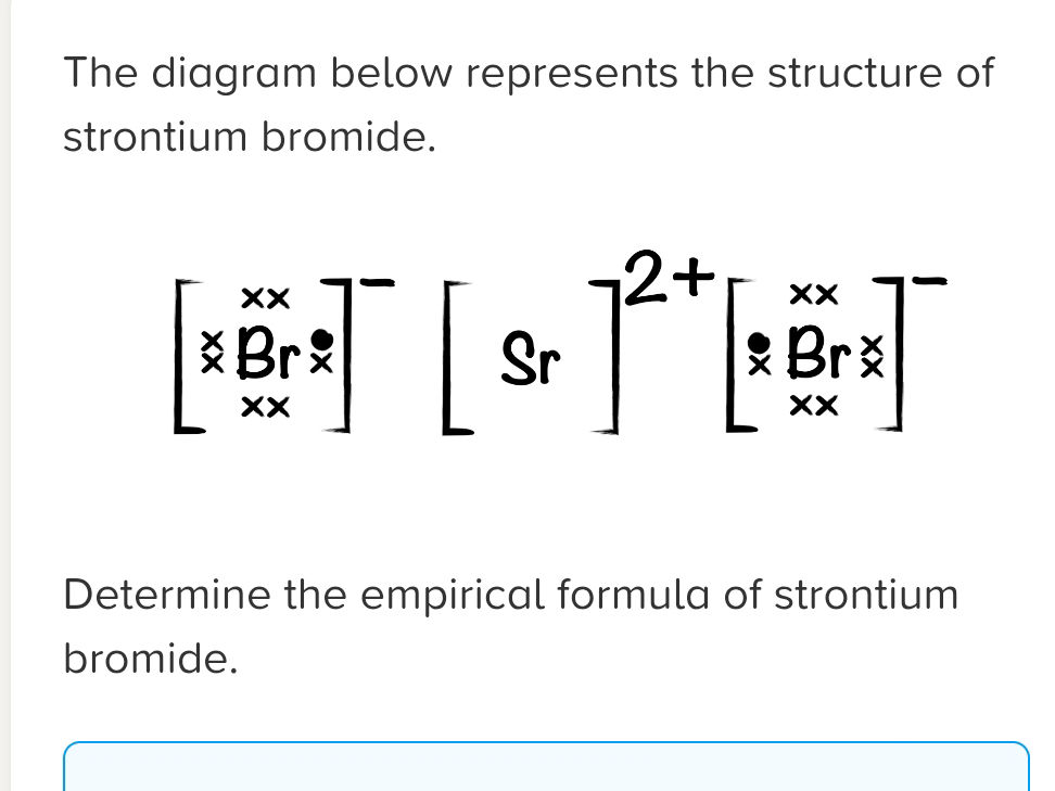 The diagram below represents the structure | StudyX