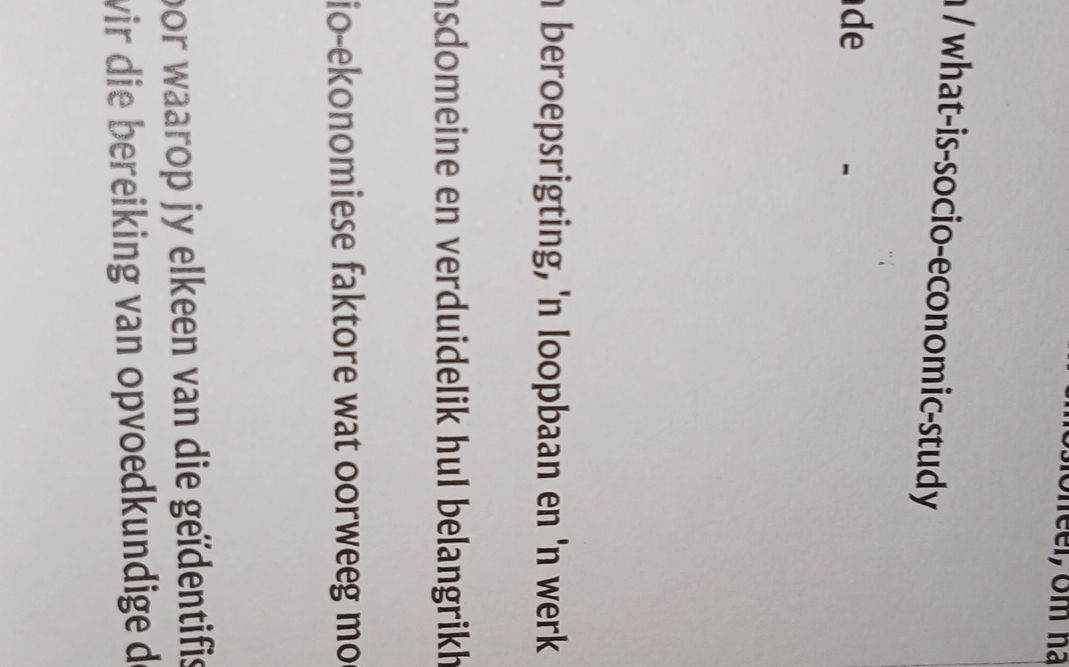 /what-is-socio-economic-study de n | StudyX