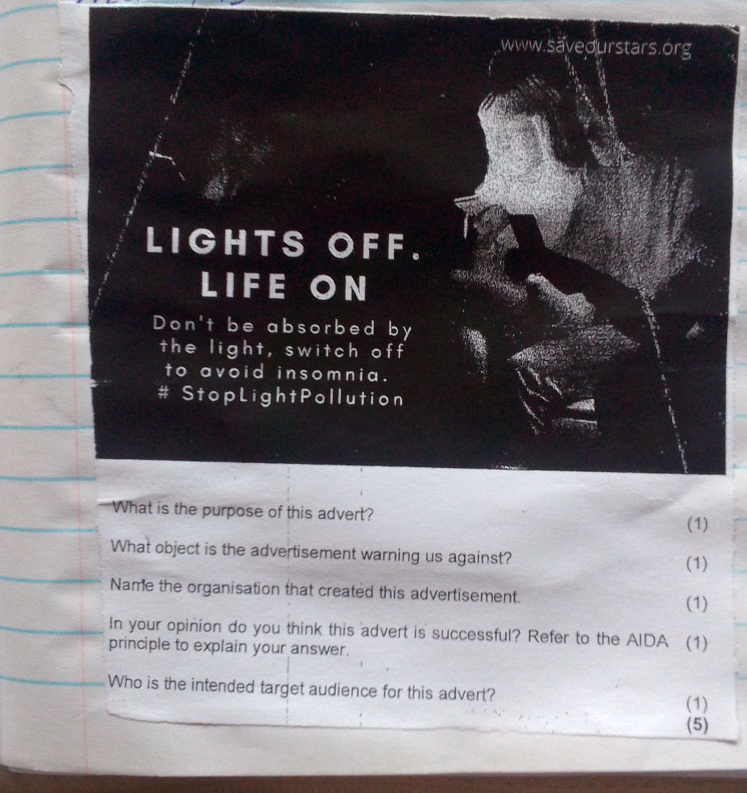 What is the purpose of this advert? What | StudyX