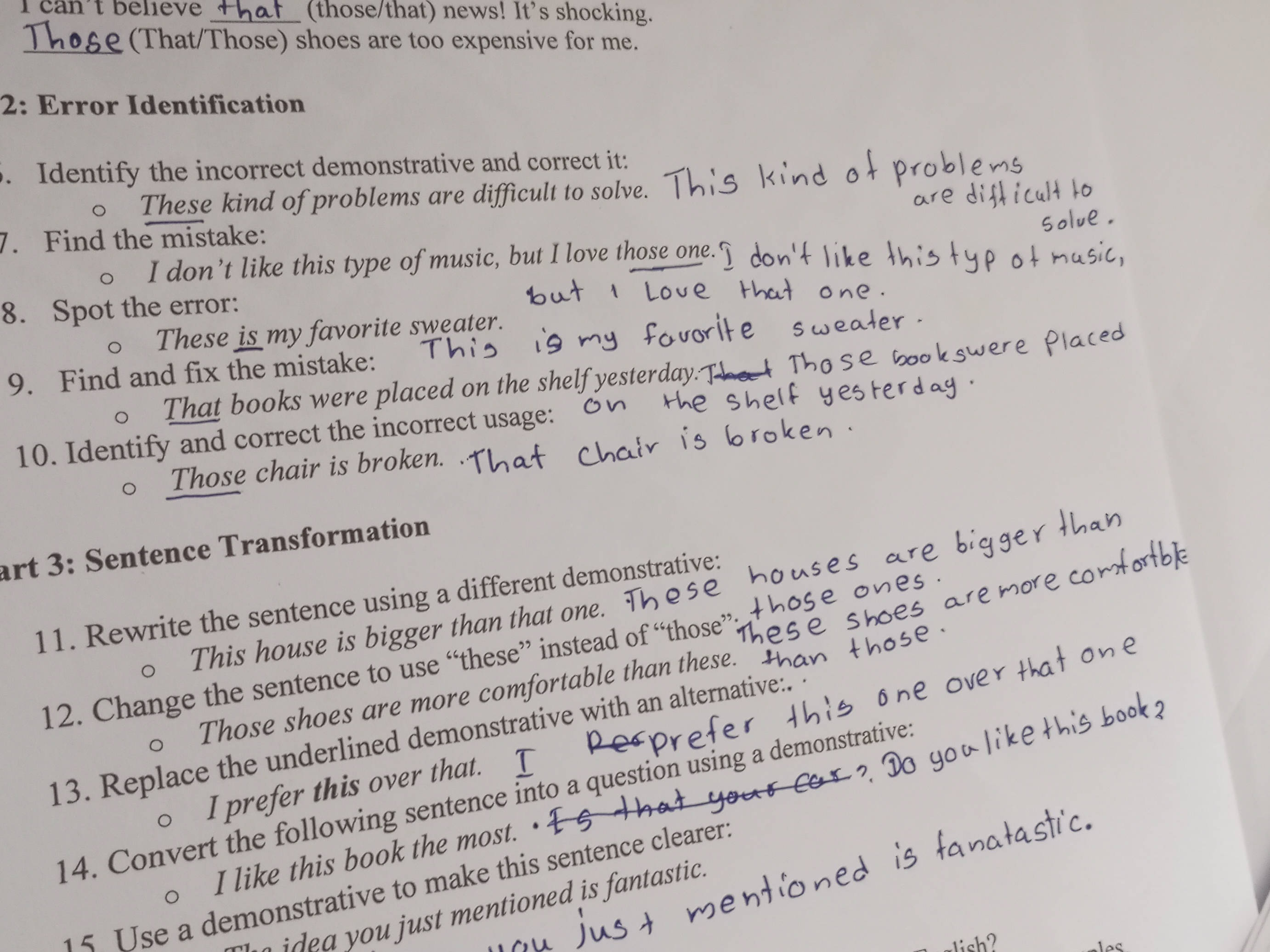 2: Error Identification 6. Identify the | StudyX
