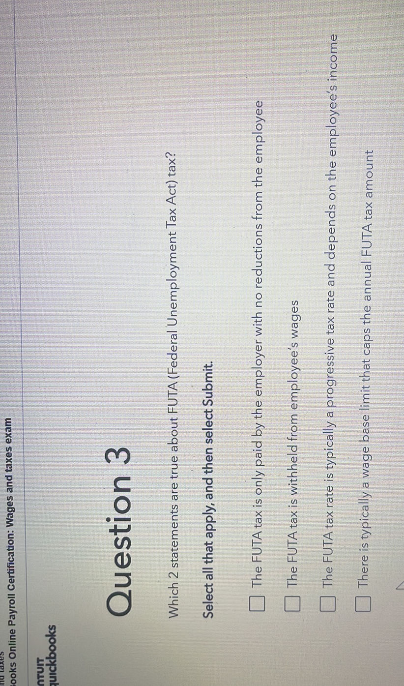 Question 3 Which 2 statements are true | StudyX